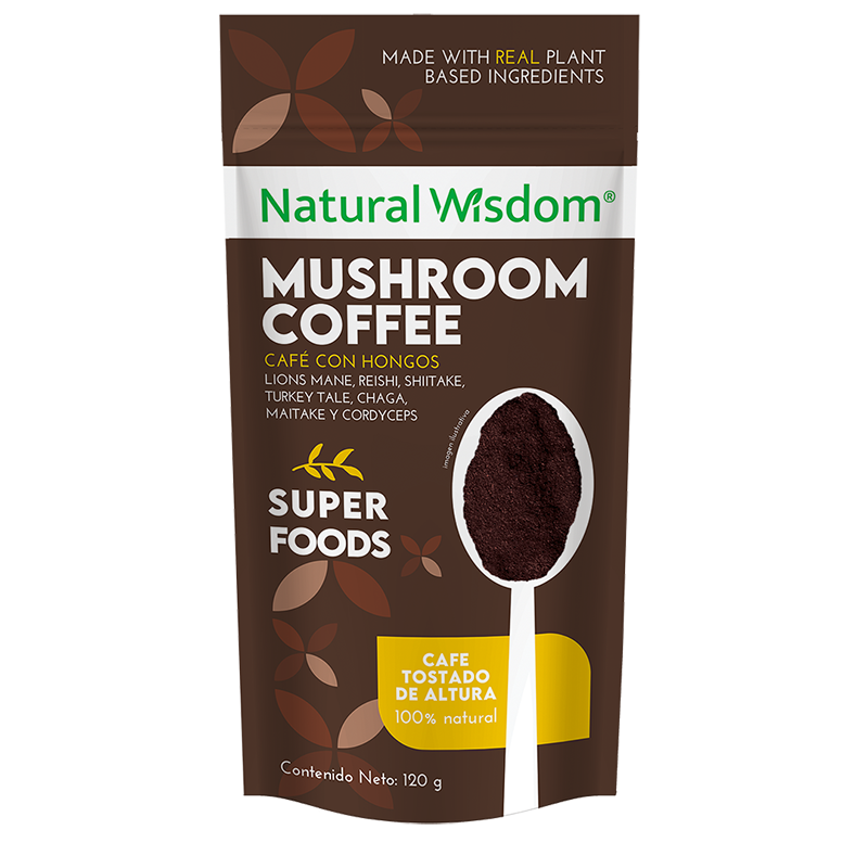 Mushroom Coffee 120g – Natural Wisdom®