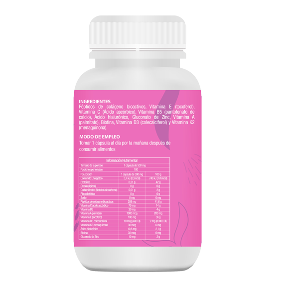 Beauty Complex 180 Cápsulas | Suplemento Alimenticio | Natural Wisdom ...