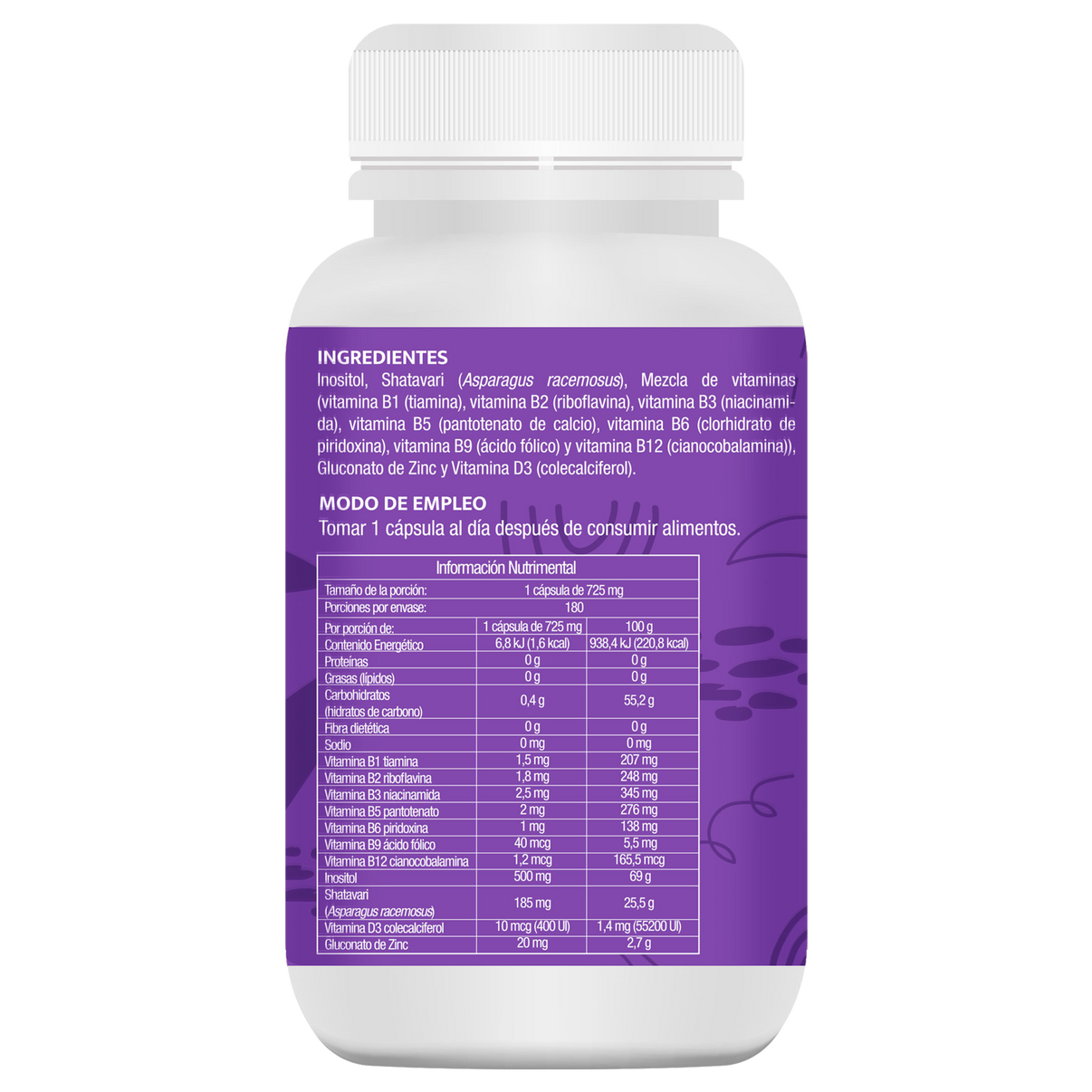 Inositol H Balance Cápsulas | Suplemento Alimenticio para Mujeres ...