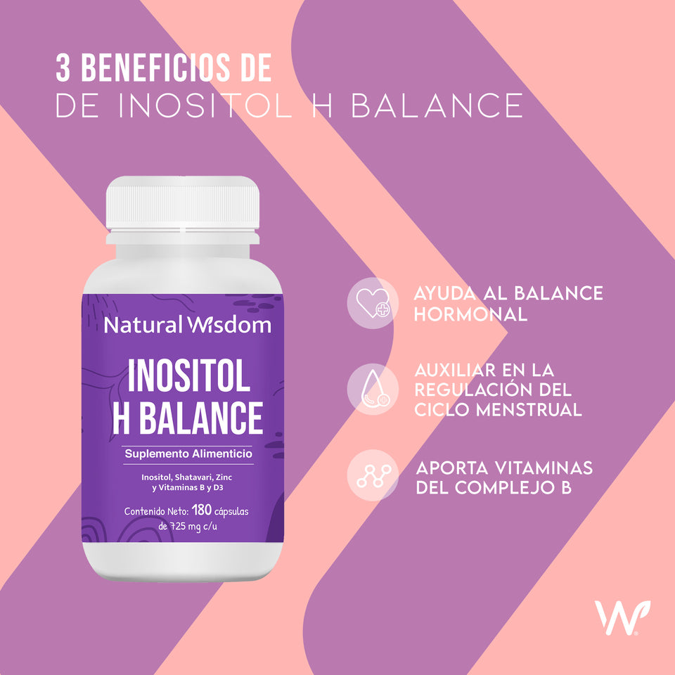 Inositol H Balance Cápsulas | Suplemento Alimenticio para Mujeres ...